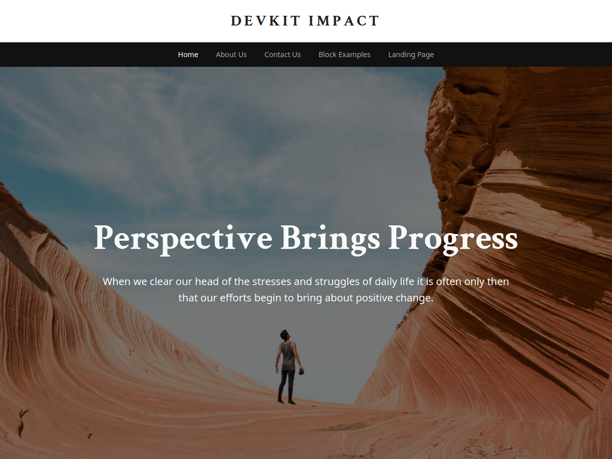 Devkit Impact Theme Cobalt Apps Docs