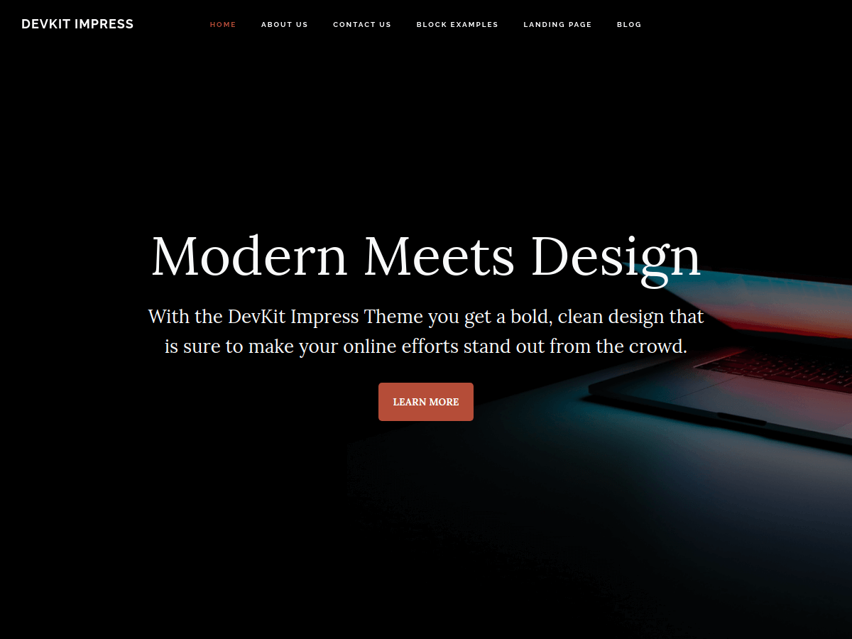 DevKit Impress Theme - Cobalt Apps Docs